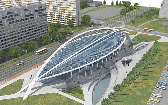 Praha, Metro IV.C2 - stanice Střížkov | HOCHTIEF